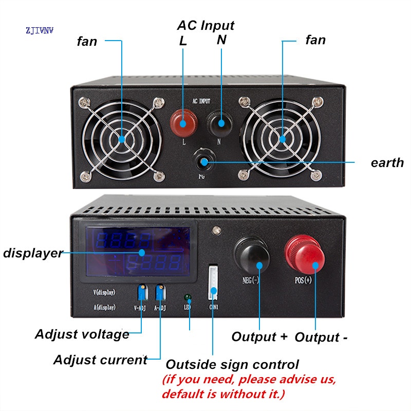 3000W Switching Power Supply current voltage Adjustable