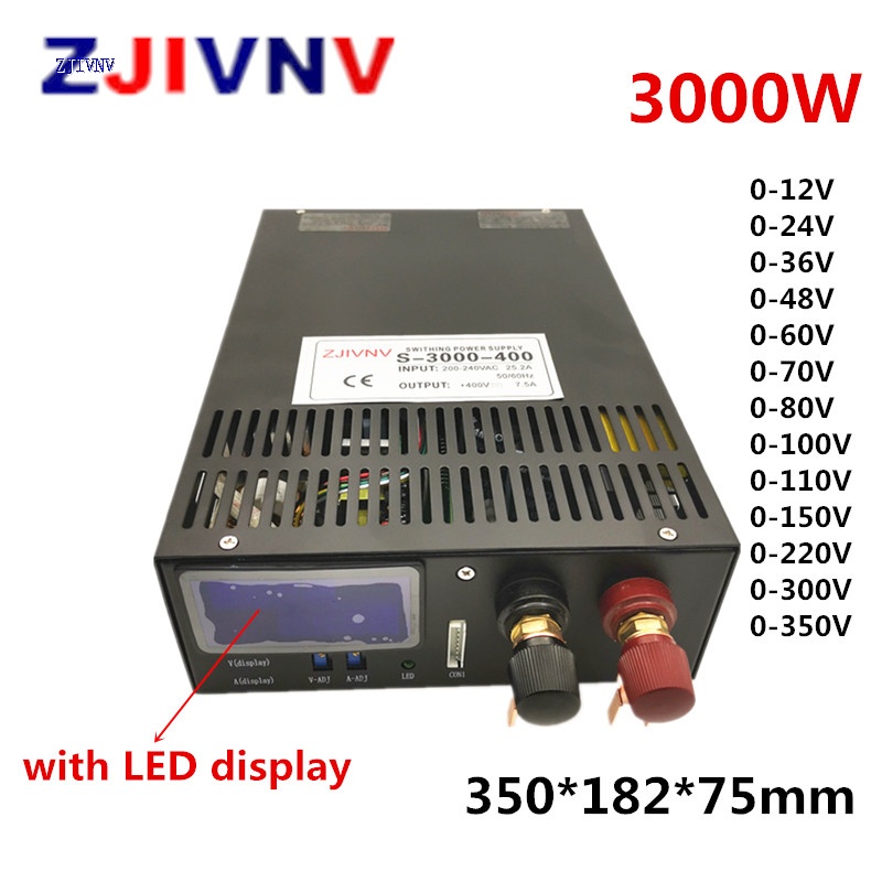 3000W Switching Power Supply current voltage Adjustable