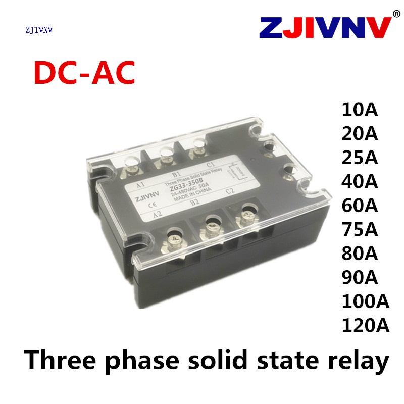 ZG33 DC-AC basis type three phase solid state relay SSR
