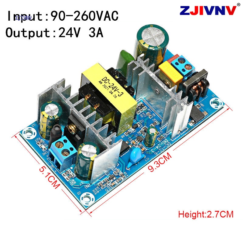 24V 3A Power Supply Module
