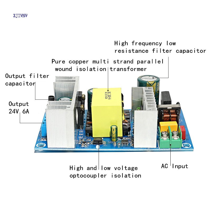 24V 6A power supply module
