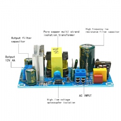 12V 4A Power Supply Module